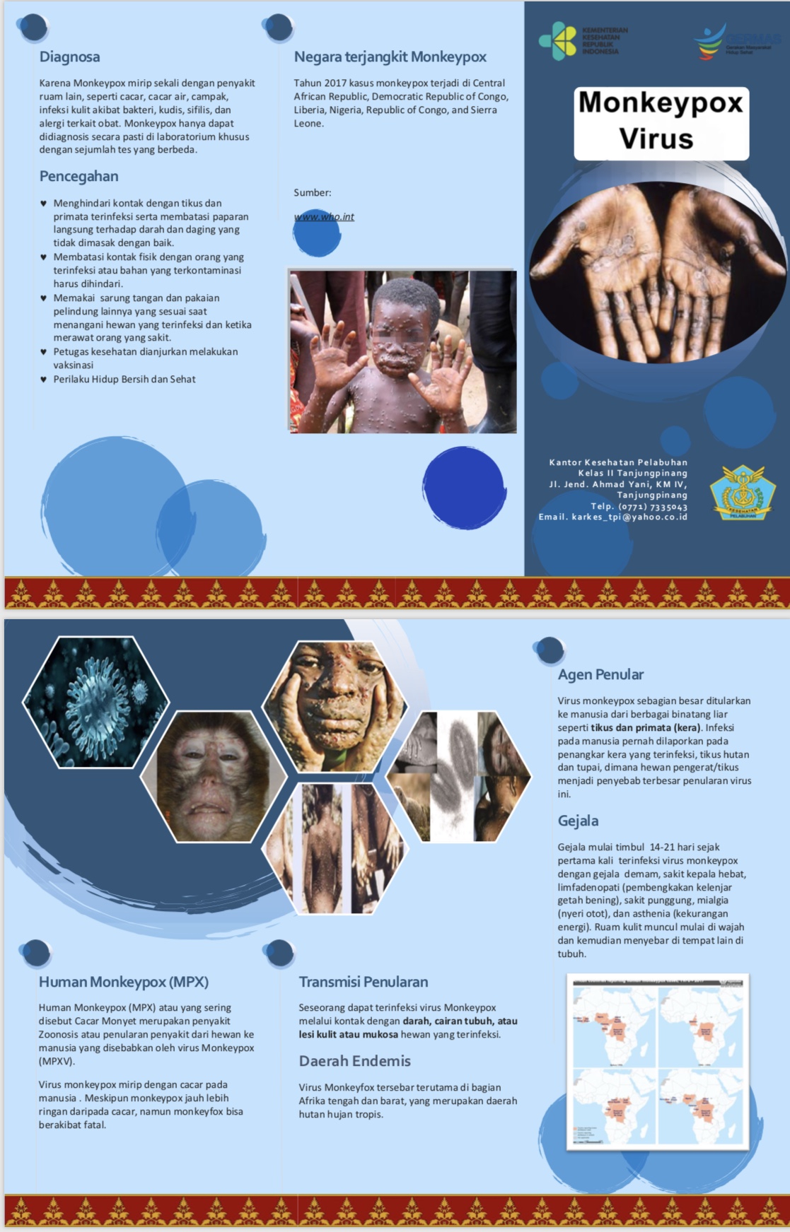 Cacar Monyet (Monkeypox) – KLINIK MITRA SETIA MEDIKA